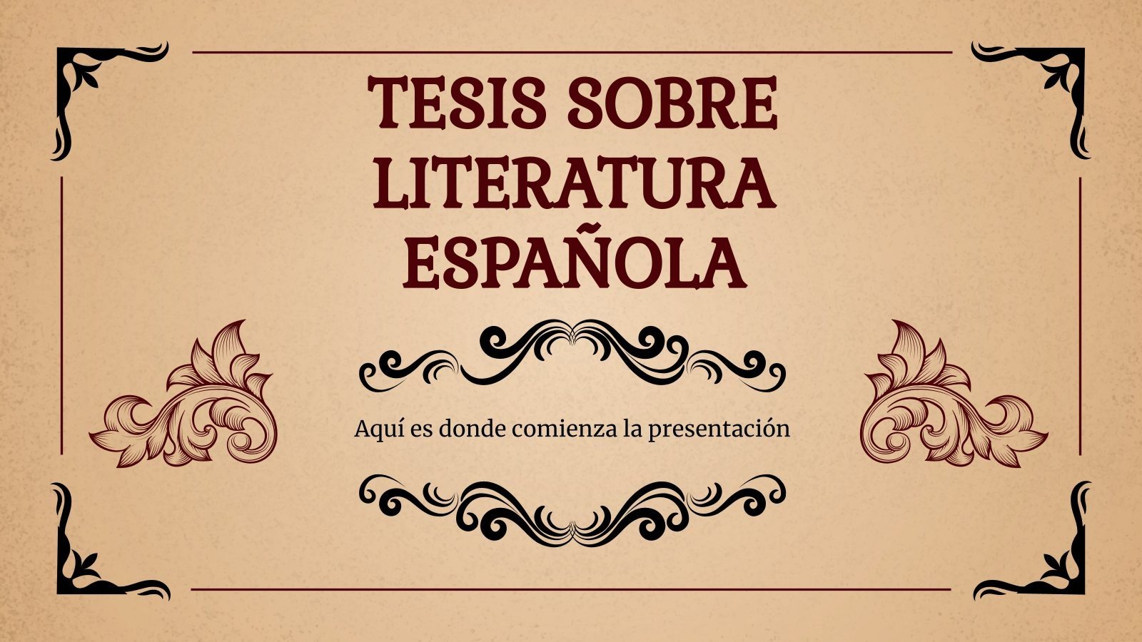 Plantillas gratis sobre Literatura para Google Slides y PowerPoint