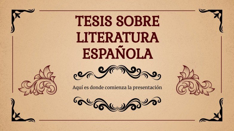 Plantillas gratis sobre Literatura para Google Slides y PowerPoint