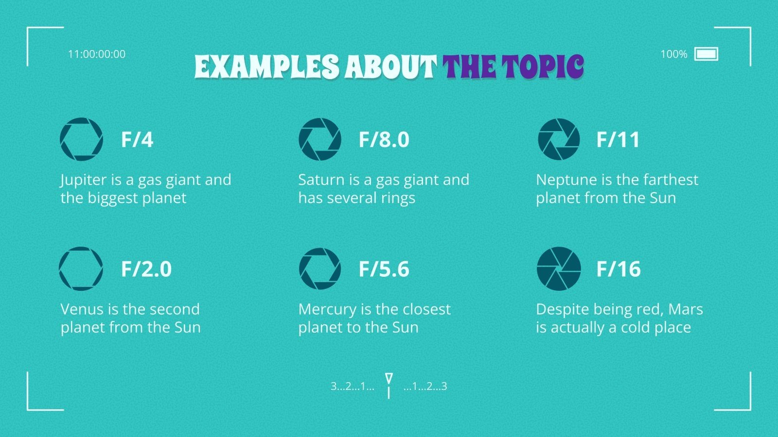 Photography Lenses Workshop | Google Slides & PowerPoint