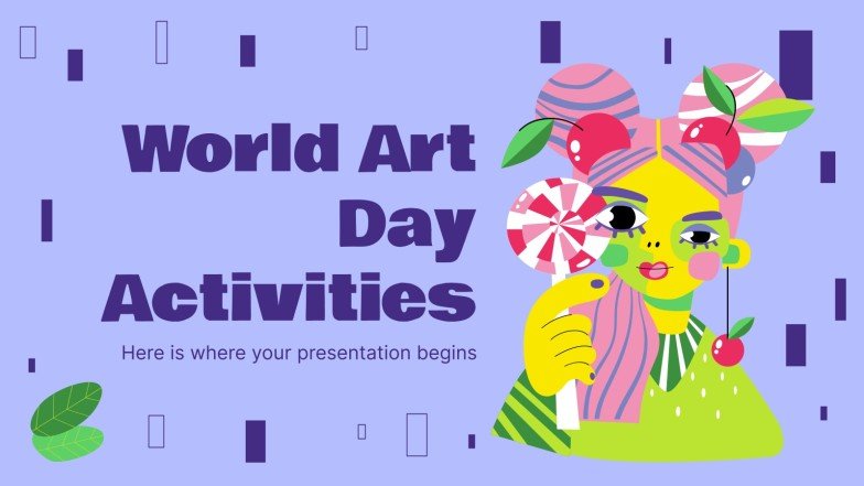 World Art Day Activities | Google Slides & PowerPoint