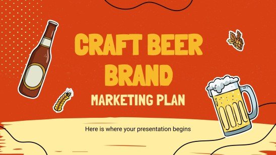 Plantillas gratis sobre bebidas para Google Slides y PPT