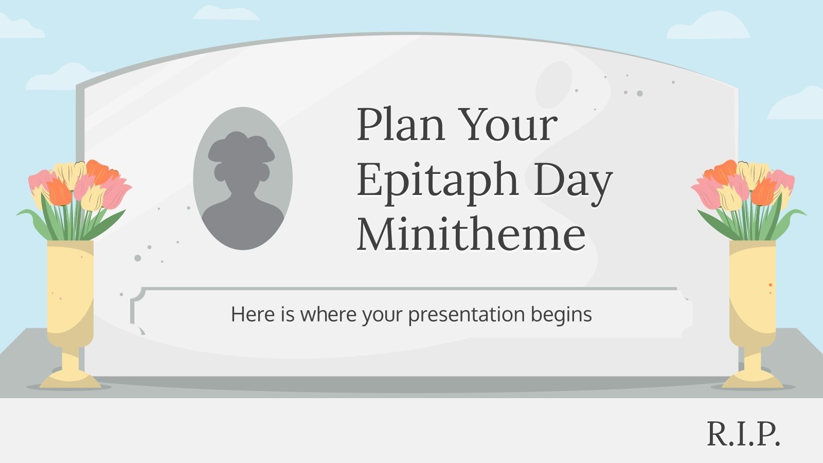 Free Google Slides & PowerPoint templates for funerals
