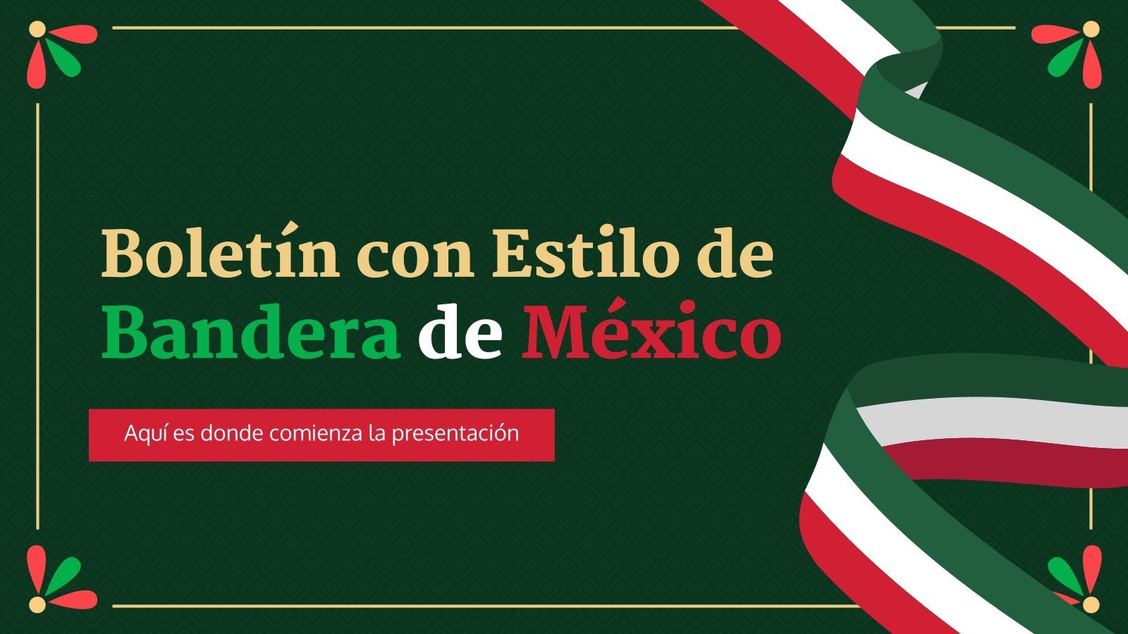 Plantillas gratuitas de Google Slides y PowerPoint sobre banderas