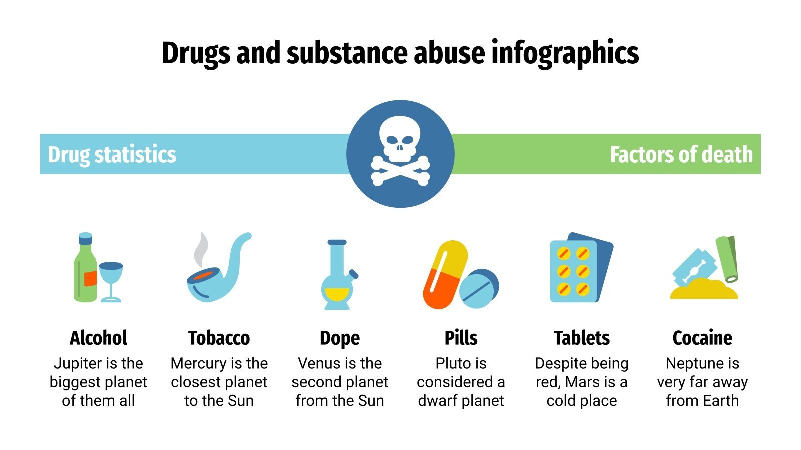 Drugs and Substance Abuse Infographics | Google Slides & PPT