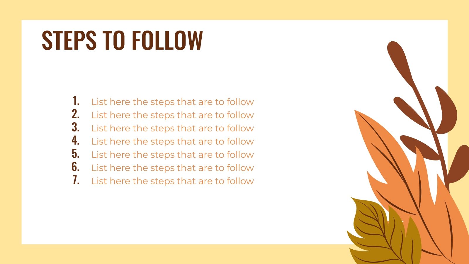 Fall Sales Marketing Plan Google Slides & PowerPoint template