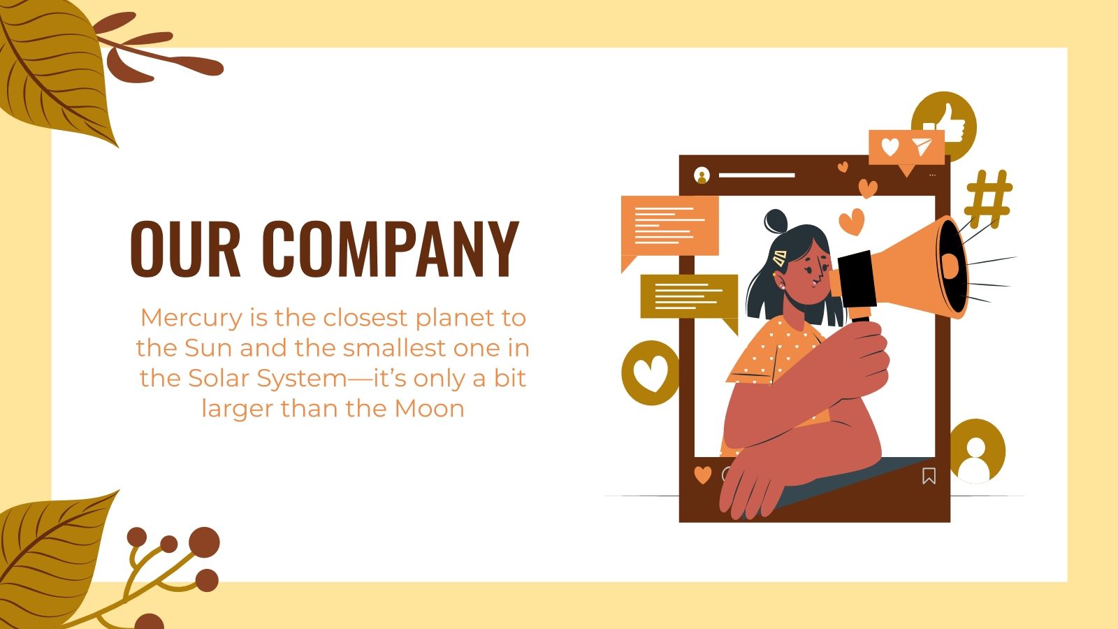 Fall Sales Marketing Plan Google Slides & PowerPoint template