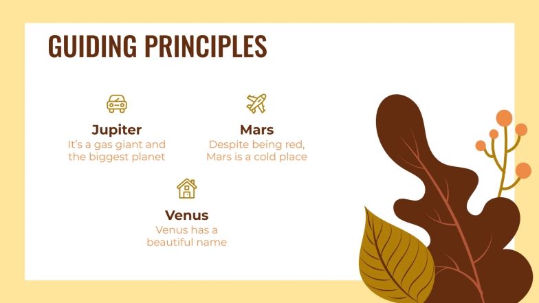 Fall Sales Marketing Plan Google Slides & PowerPoint template