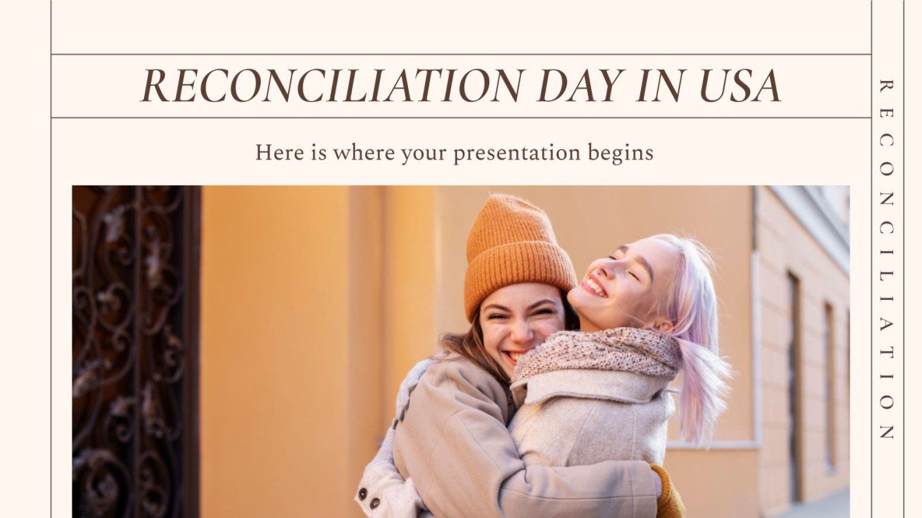 Reconciliation Day in USA | Google Slides and PowerPoint