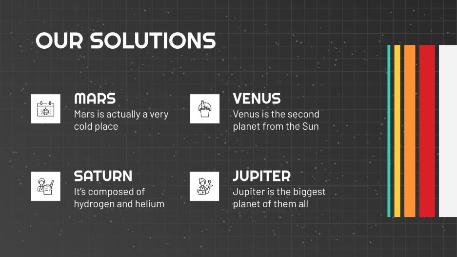 80s Style Portfolio | Google Slides and PowerPoint