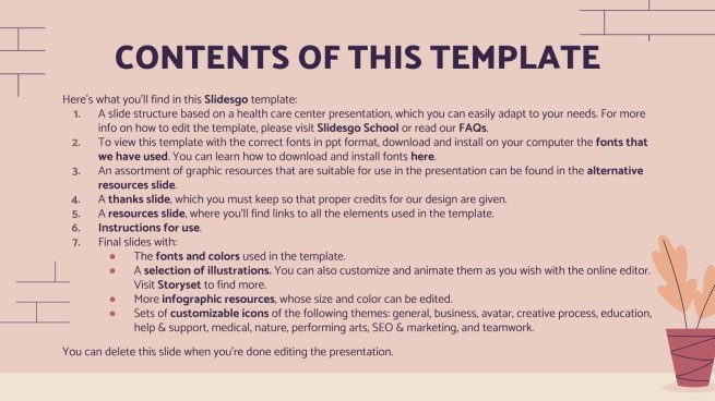 Group Therapy Center for Mental Health | Google Slides & PPT