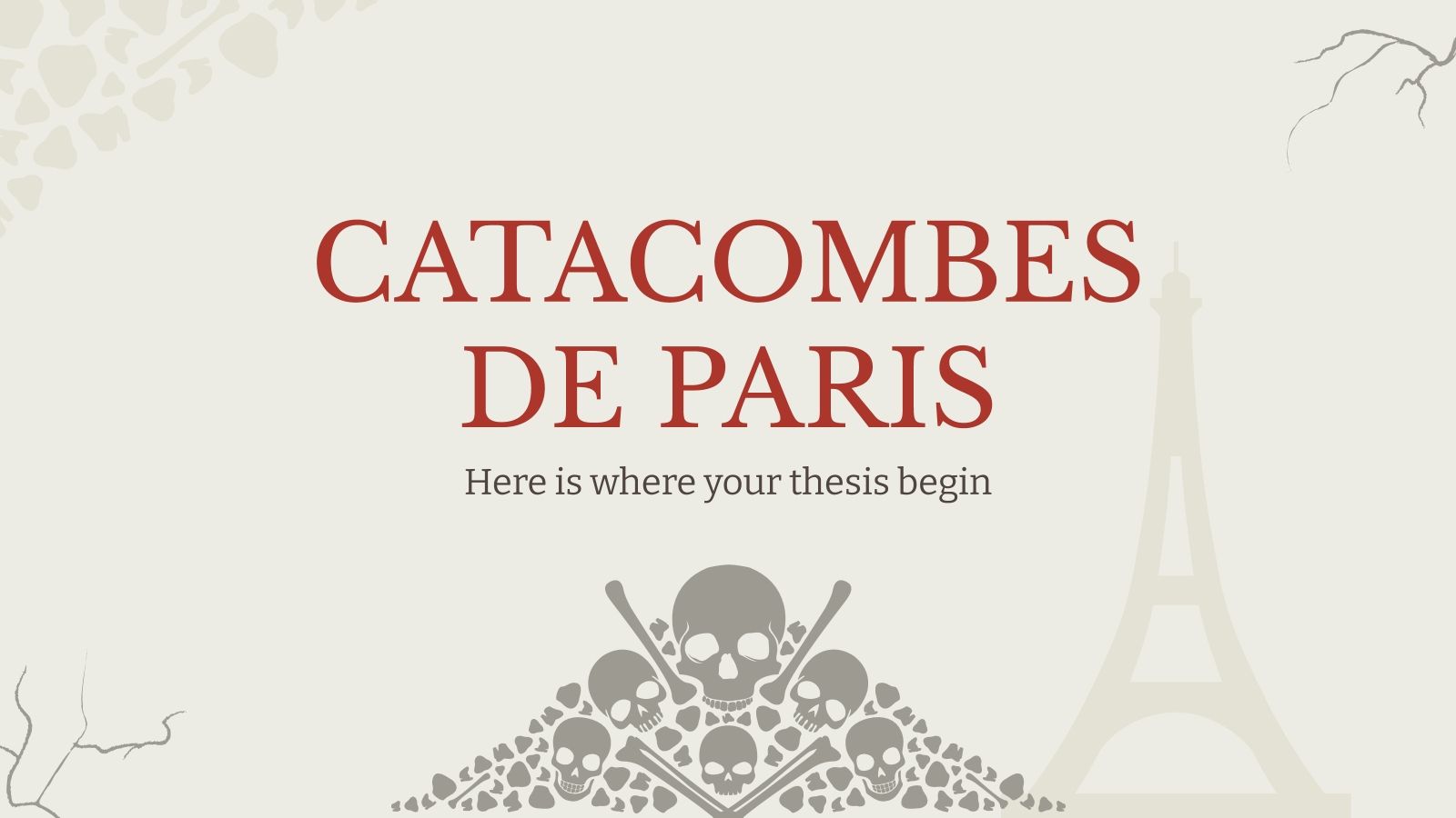 Free Google Slides and PowerPoint Templates on Paris