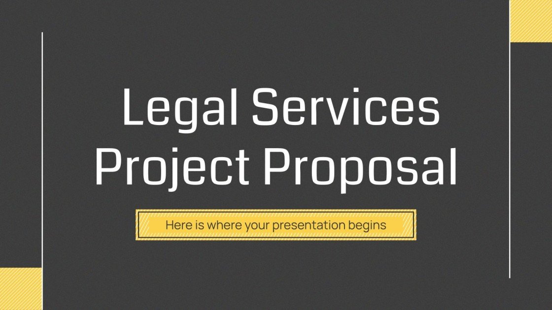 Legal Services Project Proposal | Google Slides and PowerPoint