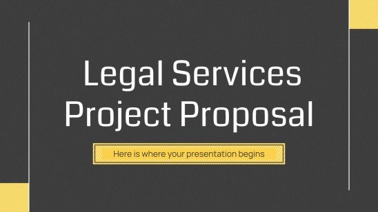 Legal Services Project Proposal | Google Slides and PowerPoint