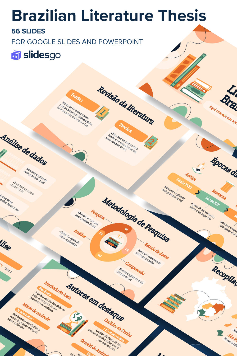 Brazilian Literature Thesis | Google Slides & PowerPoint