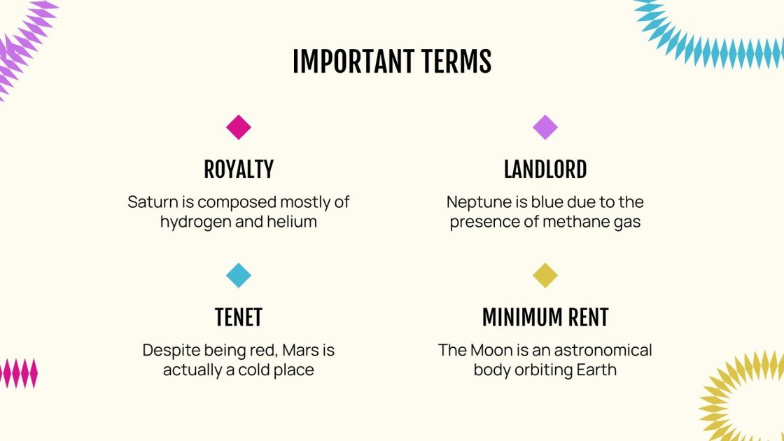 Royalty Report for Accounting | Google Slides & PPT template