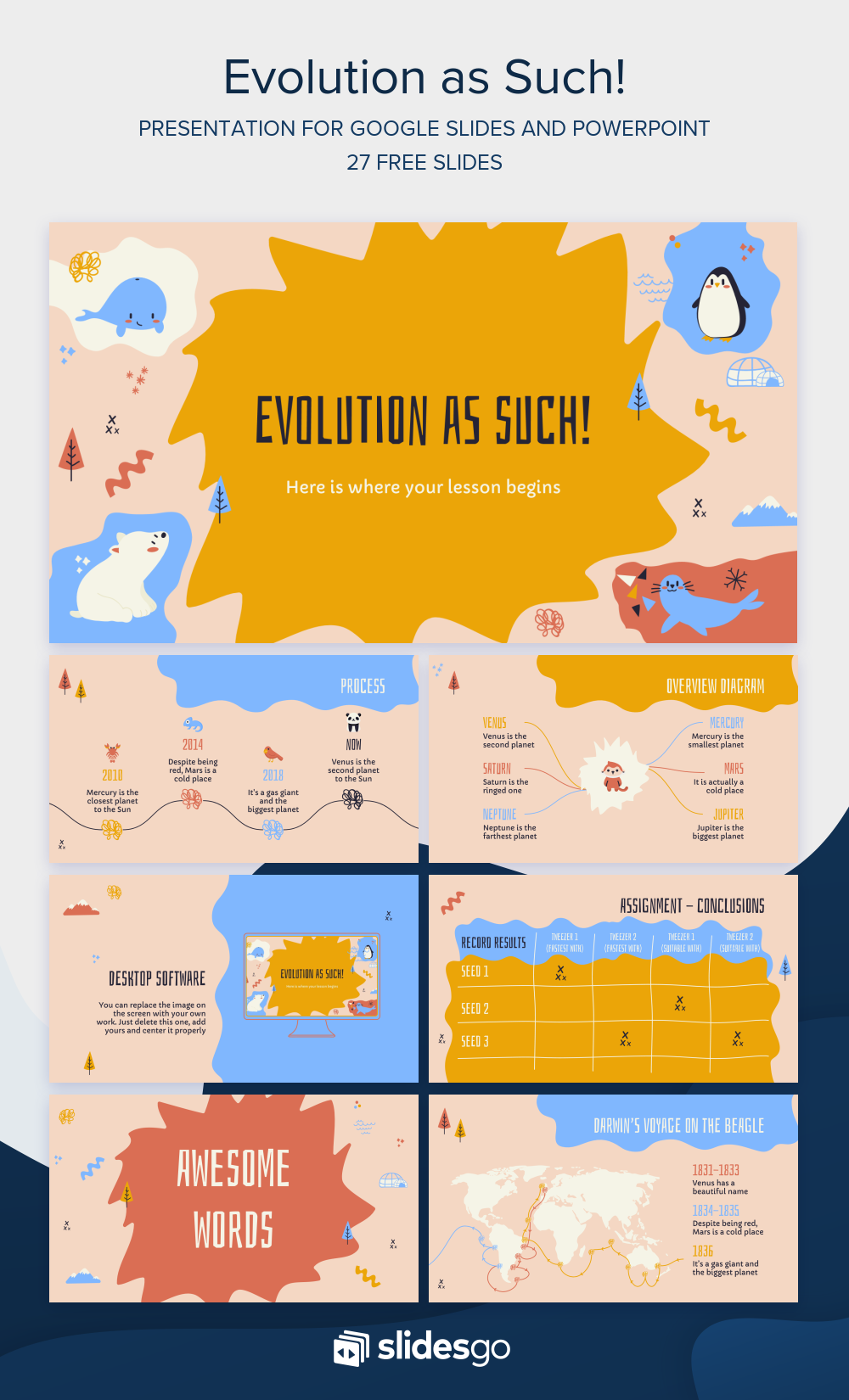 Evolution as Such! Google Slides theme & PPT template