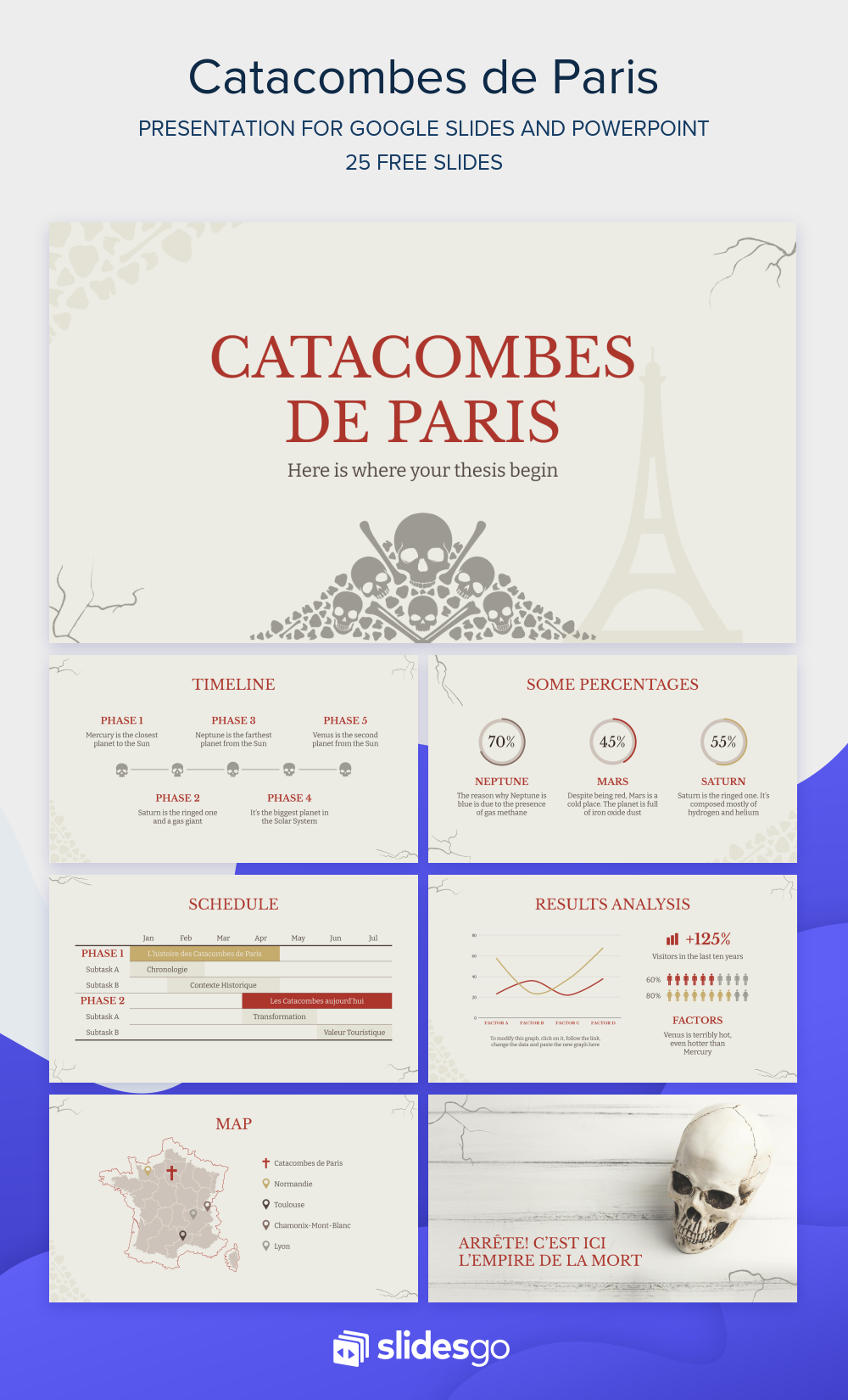 Catacombs of Paris | Google Slides & PowerPoint
