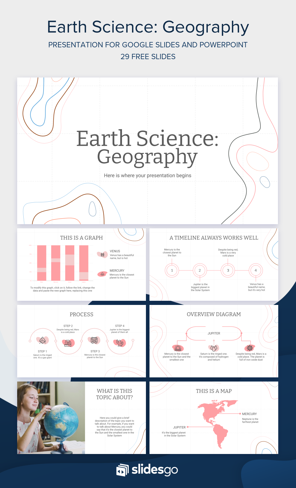 Earth Science: Geography Google Slides & PowerPoint template