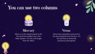 Miracle Candles Minitheme | Google Slides & PowerPoint