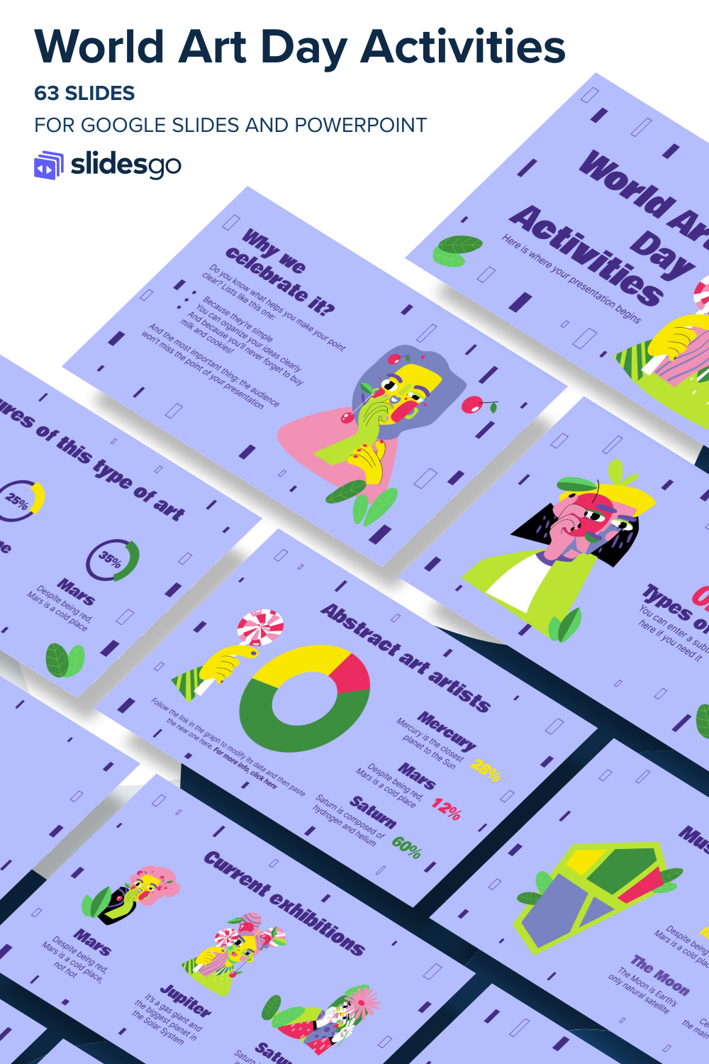 World Art Day Activities | Google Slides & PowerPoint