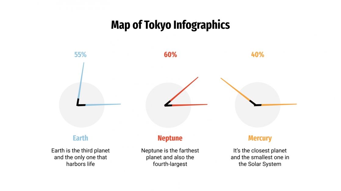 Map of Tokyo Infographics for Google Slides and PowerPoint