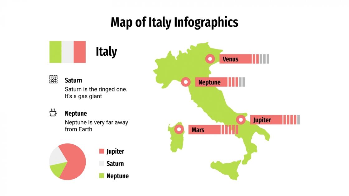 Map of Italy Infographics for Google Slides and PowerPoint