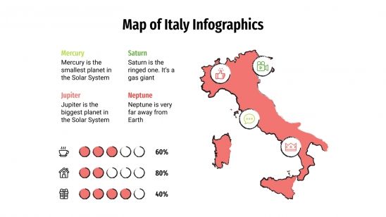 Map of Italy Infographics for Google Slides and PowerPoint