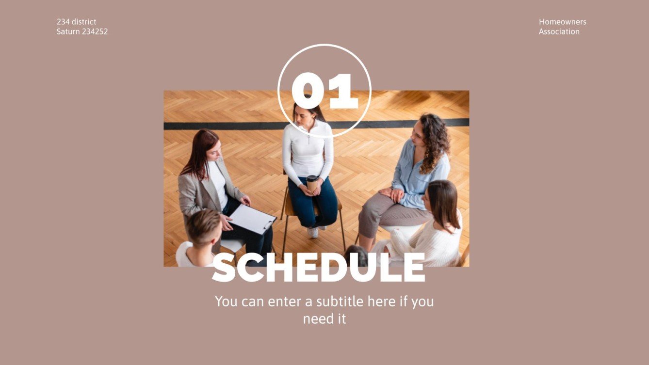 Homeowners Association (HOA) Annual Meeting | Google Slides