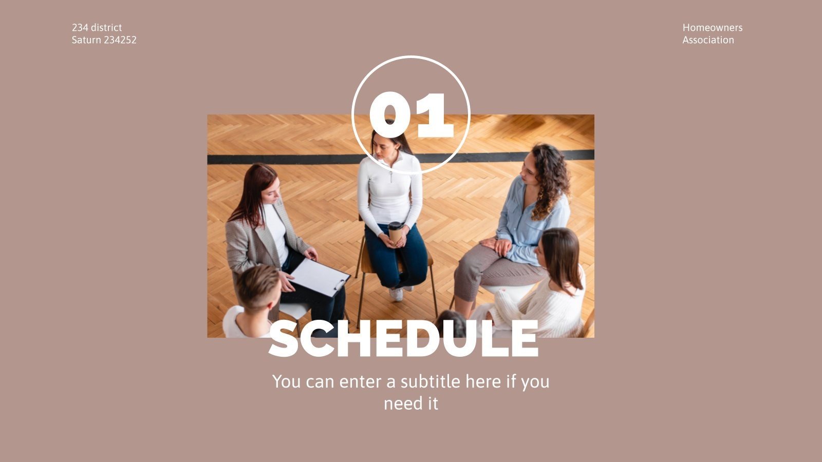 Homeowners Association (HOA) Annual Meeting | Google Slides