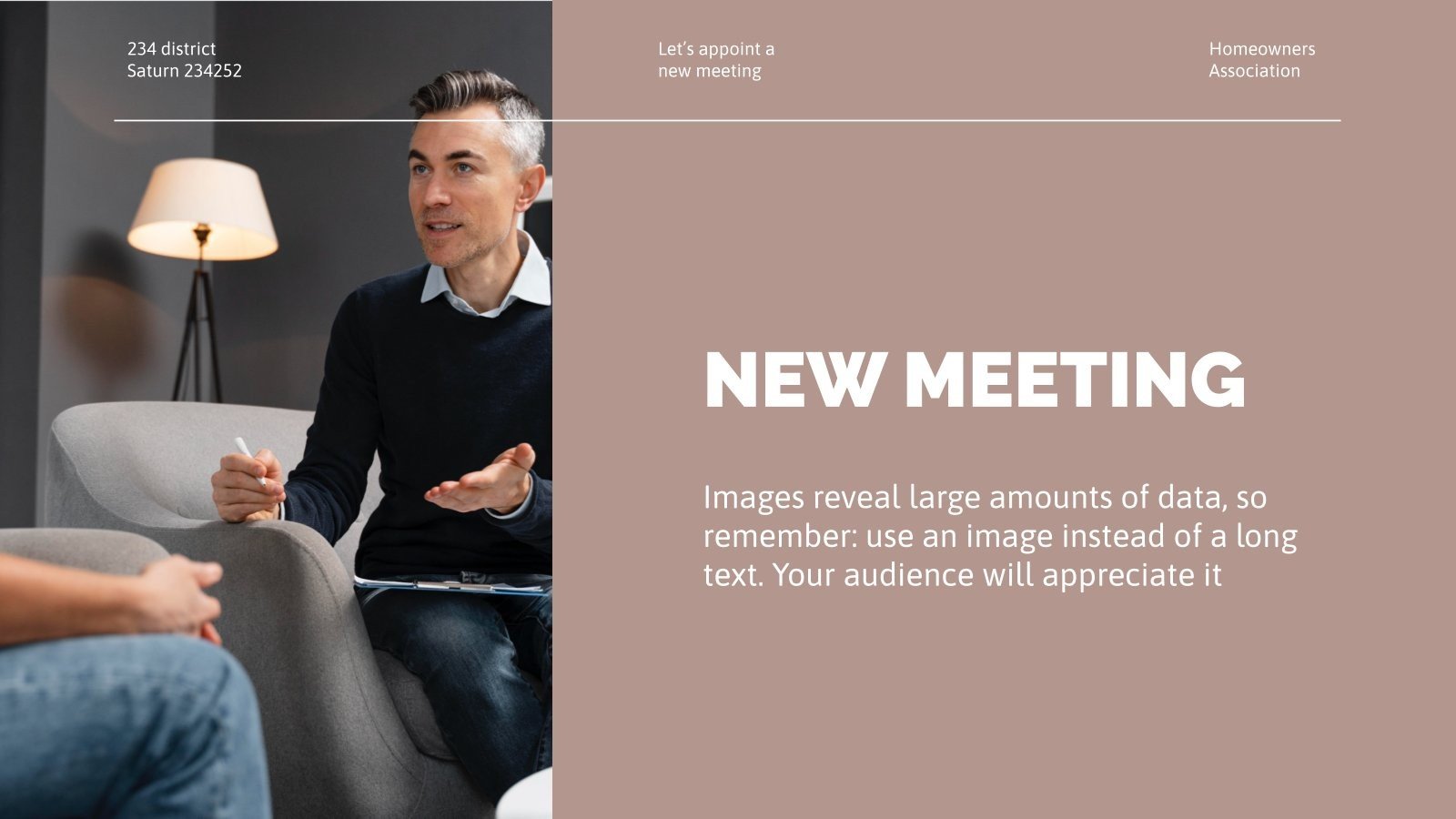 Homeowners Association (HOA) Annual Meeting | Google Slides