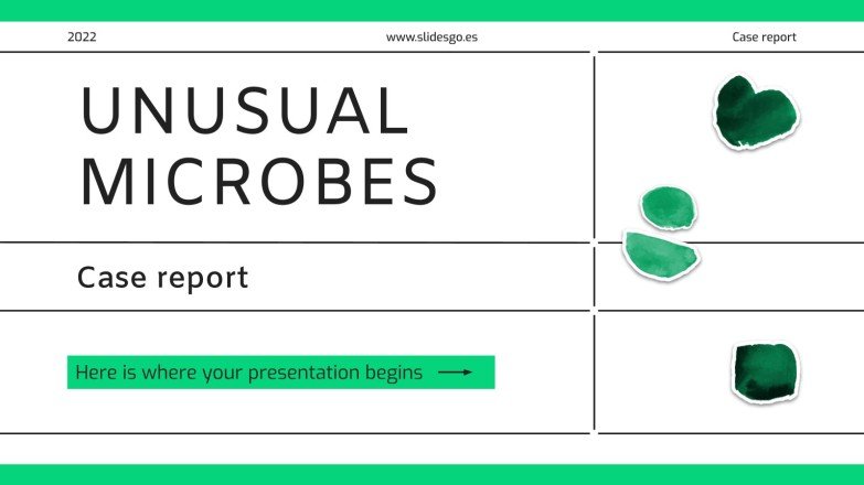 Free Case Report Google Slides and PowerPoint templates