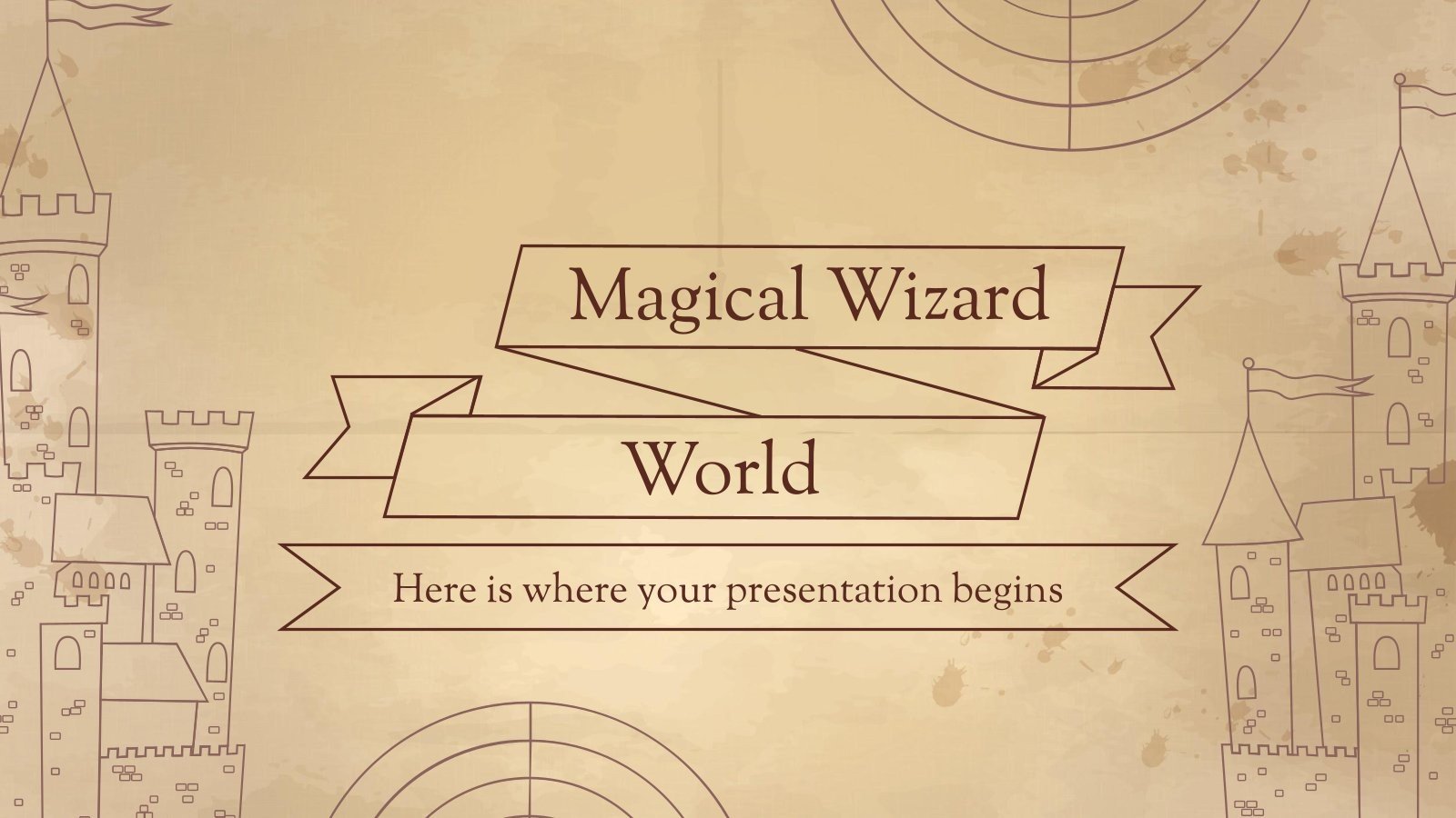 Magical Wizard World Minitheme | Google Slides & PPT template