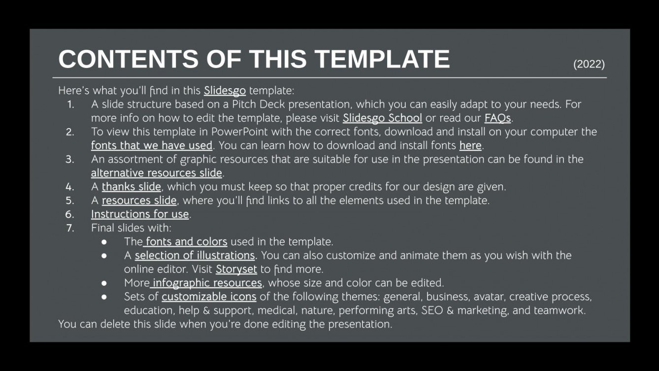 Stock Pitch Deck | Google Slides and PowerPoint