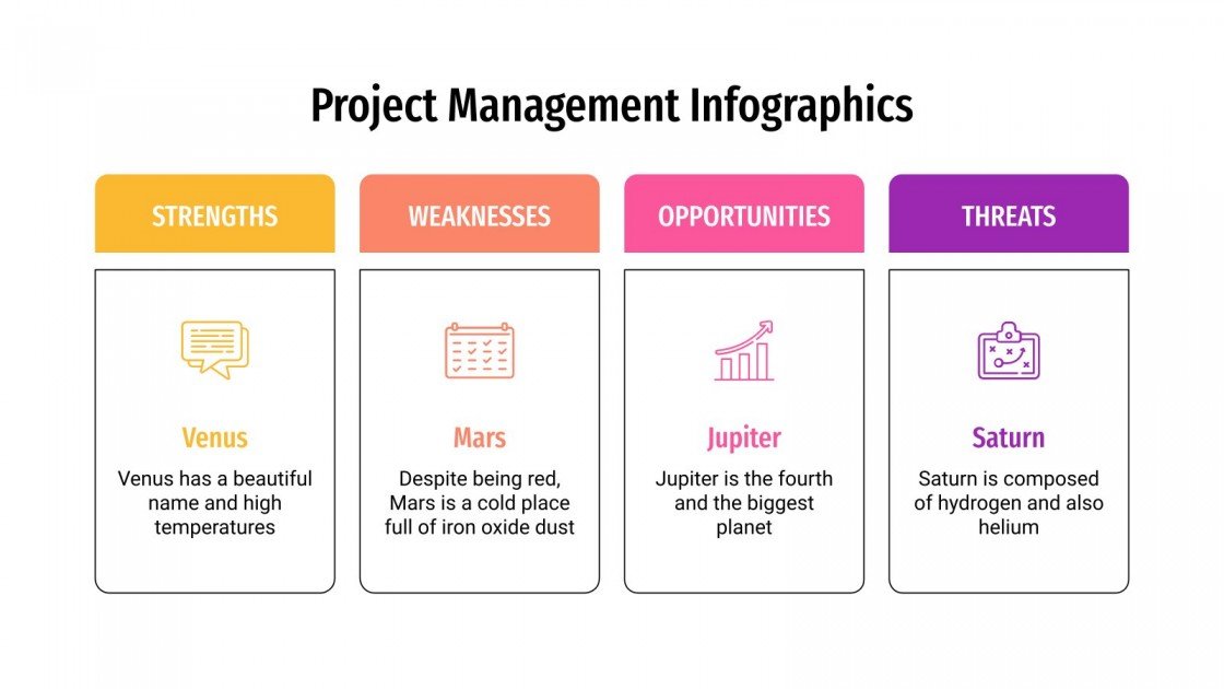 Free Project Management Infographics for Google Slides and PPT