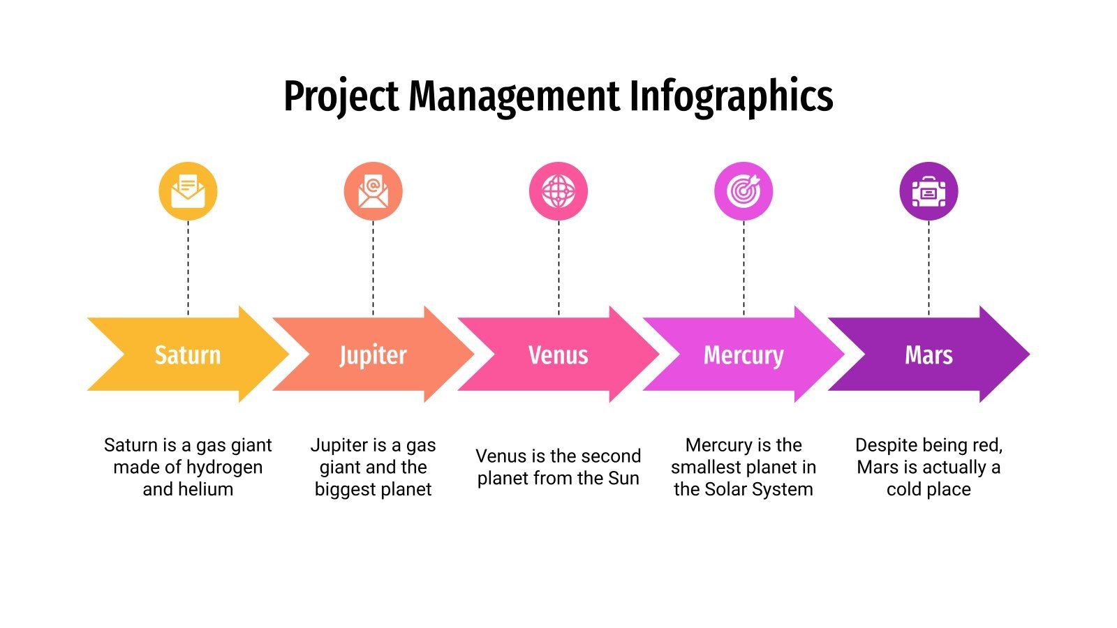 Free Project Management Infographics for Google Slides and PPT