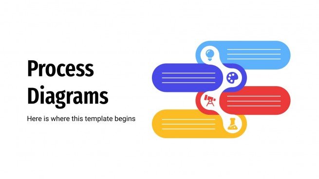 Free Process Infographics for Google Slides and PowerPoint