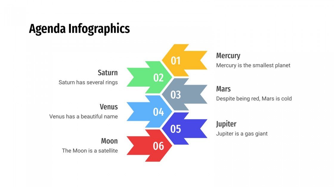 Free Agenda Infographics for Google Slides and PowerPoint
