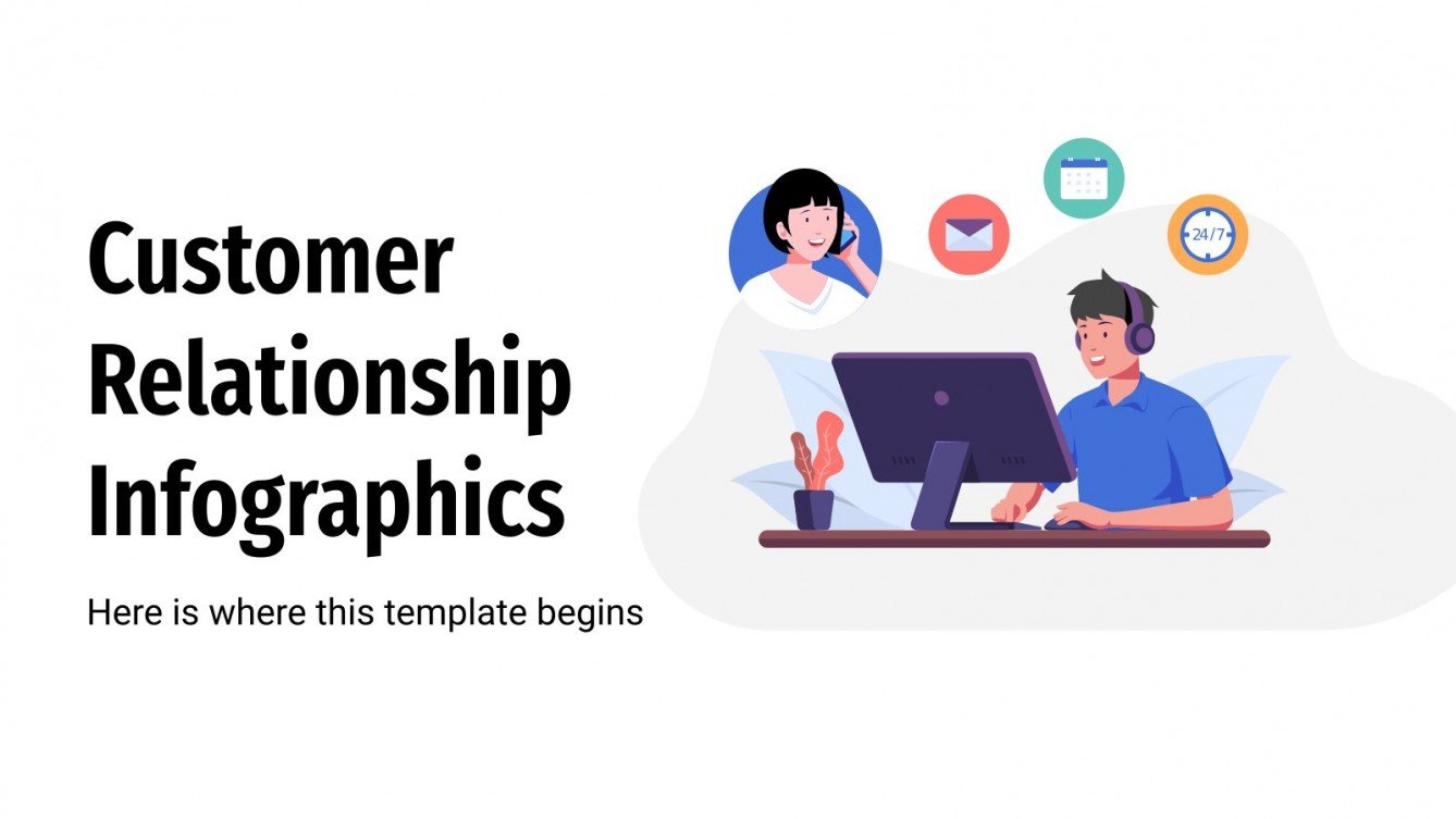 Customer Relationship Infographics | Google Slides & PPT