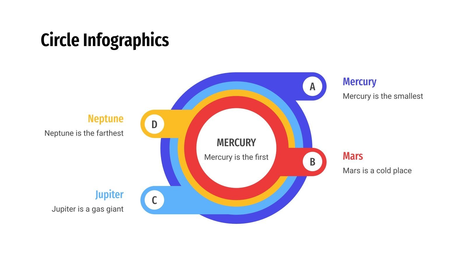 Free Circle Infographics for Google Slides and PowerPoint