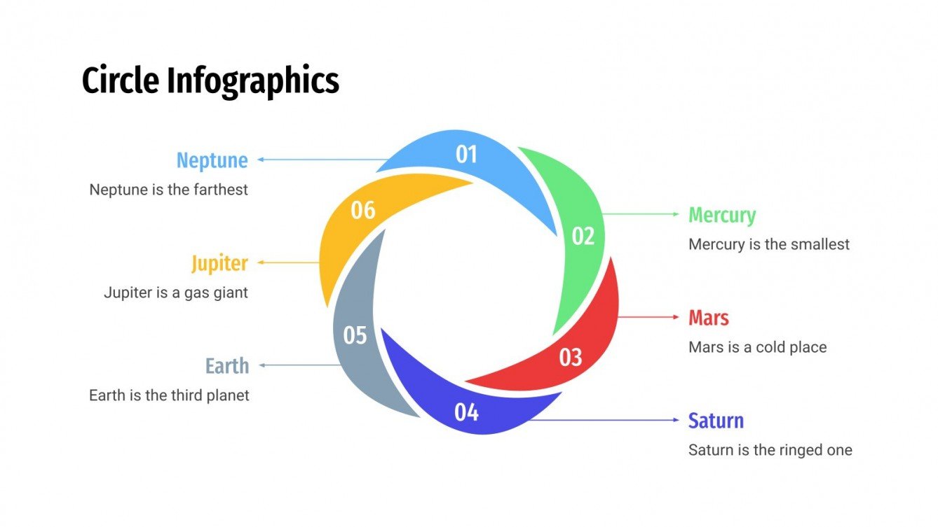 Free Circle Infographics for Google Slides and PowerPoint