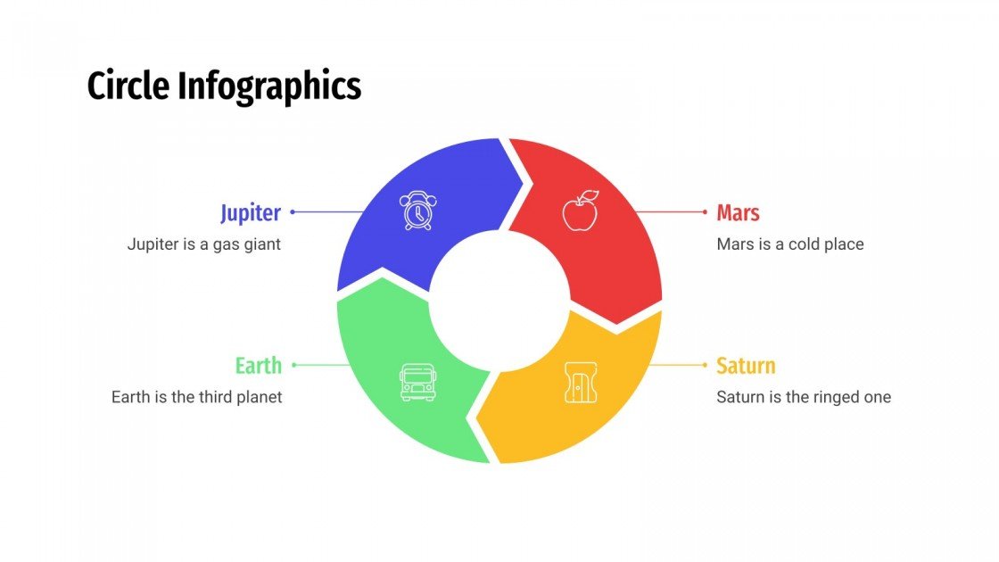 Free Circle Infographics for Google Slides and PowerPoint