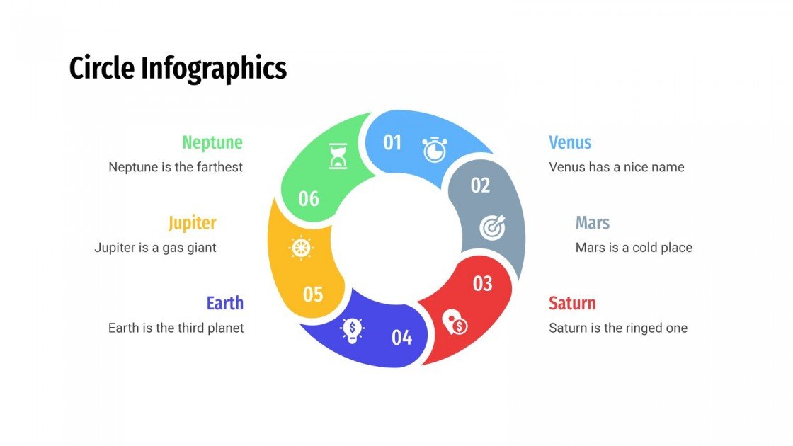 Kreis-Infografik | Google Slides & PPT