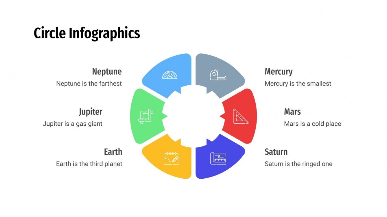 Free Circle Infographics for Google Slides and PowerPoint