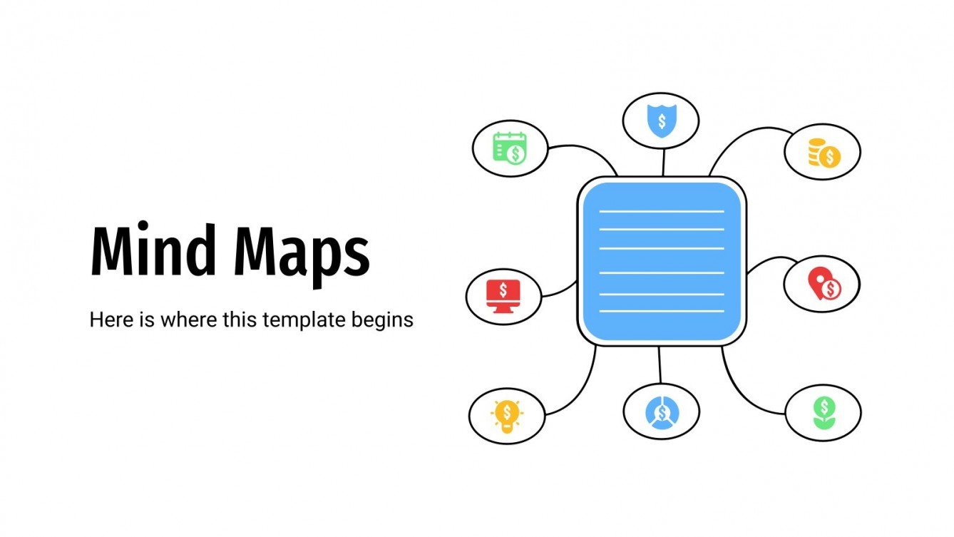 Free templates with Mind Maps for Google Slides & PowerPoint