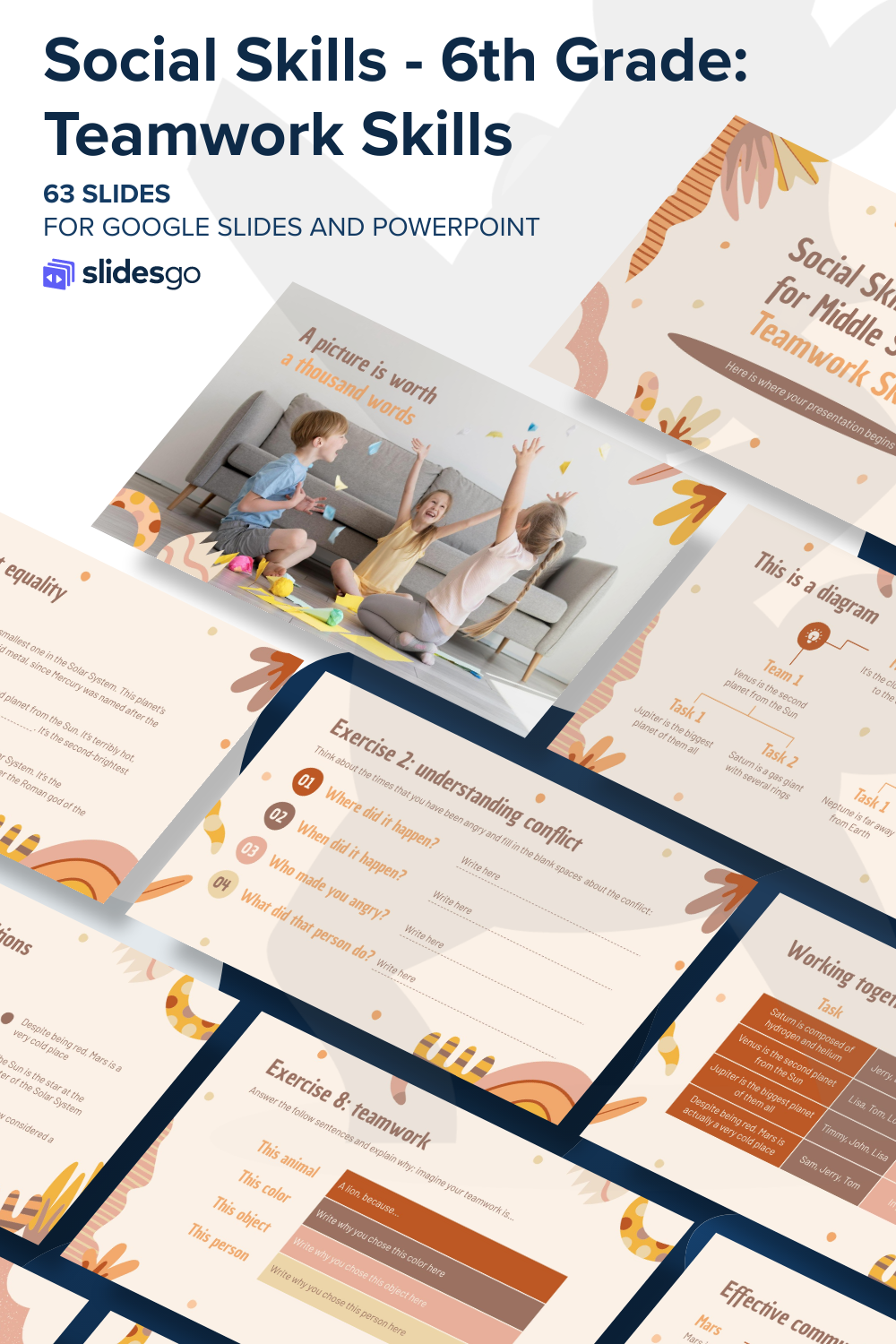 Social Skills for Middle School - 6th Grade: Teamwork Skills