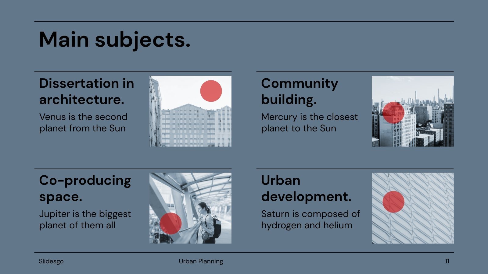 Architecture Major for College: Urban Planning | Google Slides