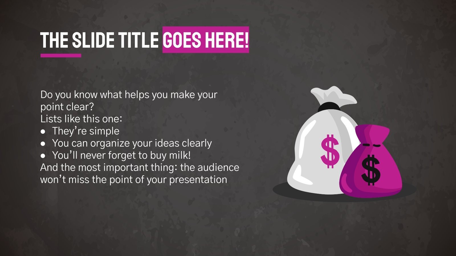 The House Of Money Series | Google Slides & PPT template