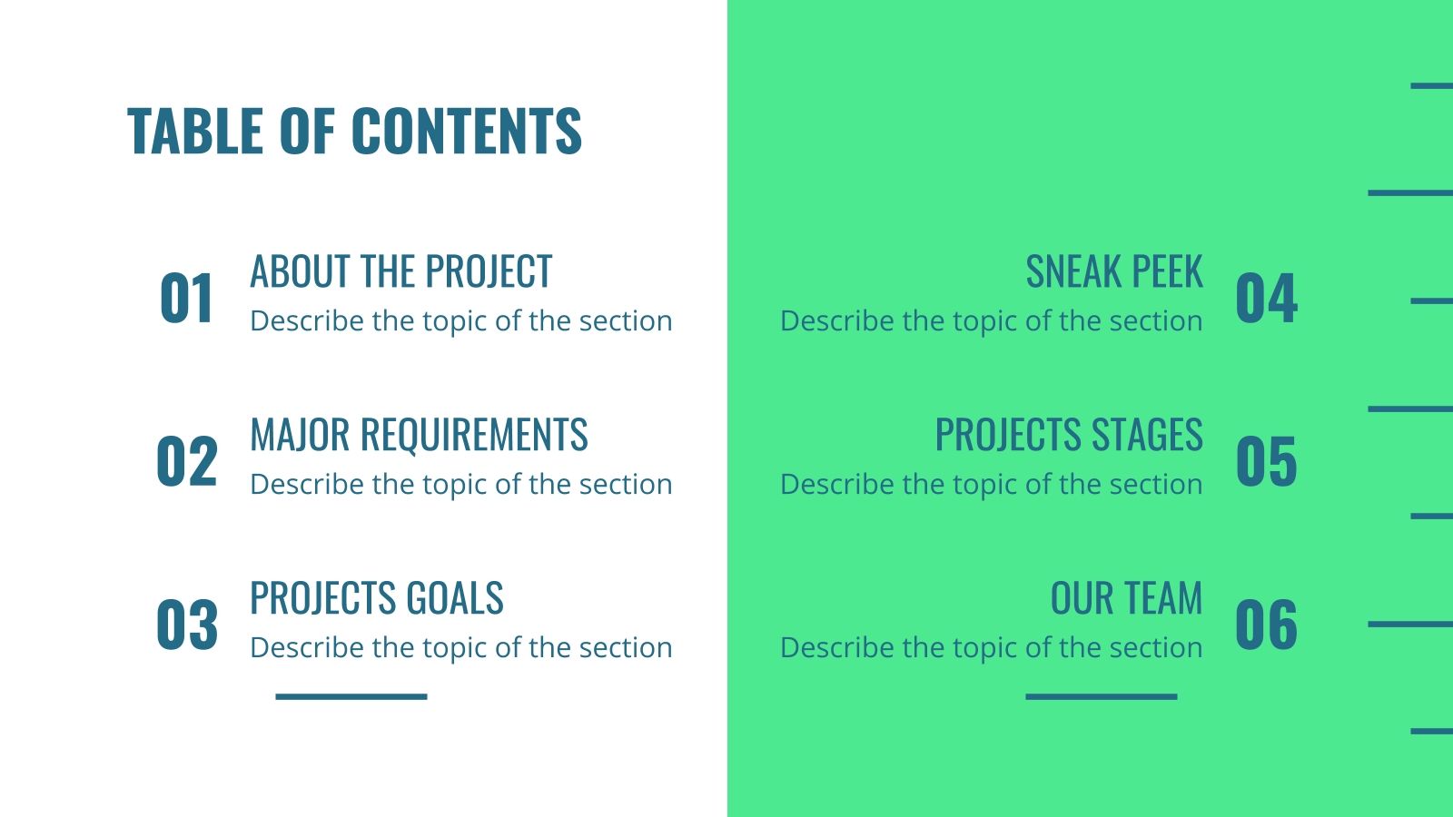 Stellar Project Proposal Google Slides & PowerPoint template