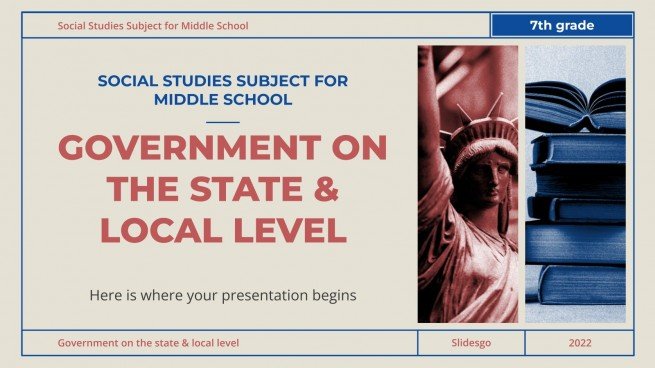 Social Studies Subject for 7th Grade: Government on the US