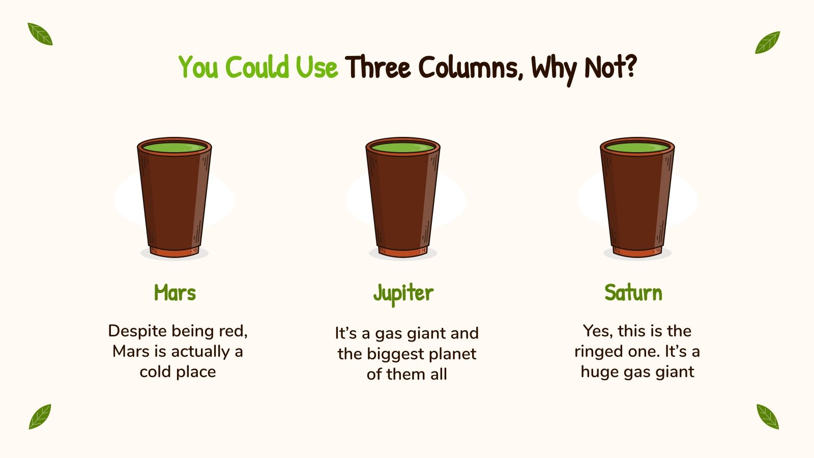 ¡Es hora del matcha! | Plantilla de Google Slides y PowerPoint